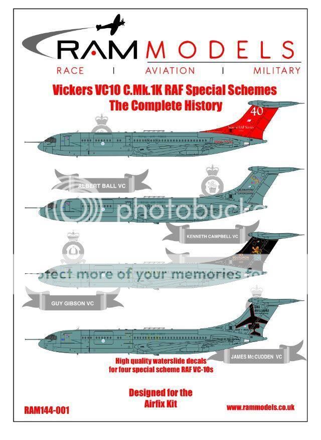 RAM Models Vickers VC10 C.MK.1K RAF Special Schemes - The Unofficial ...