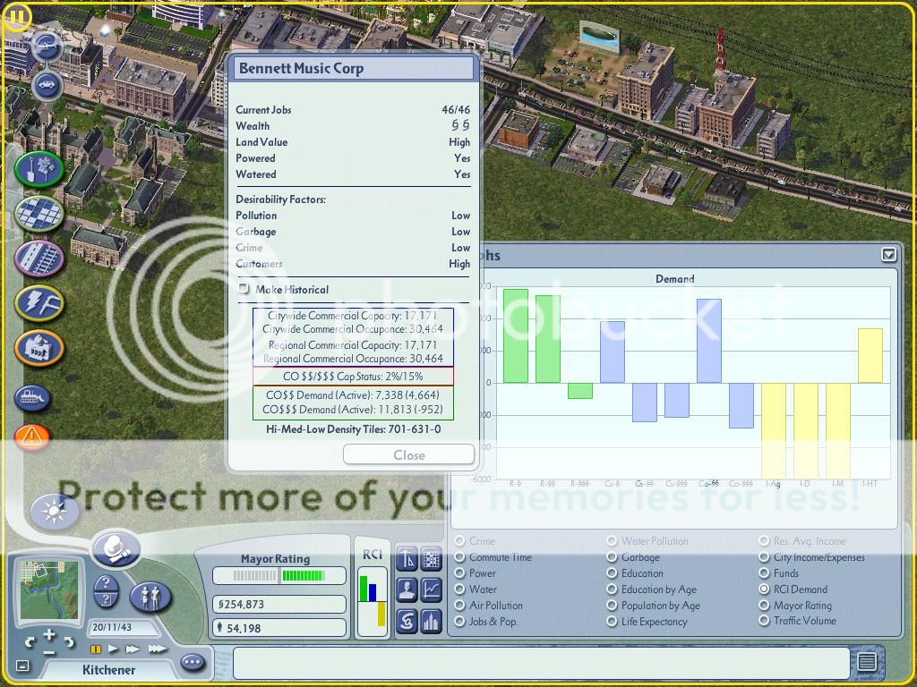 Demand Caps and Equinox's RCI mod - SimCity 4 General Discussion ...